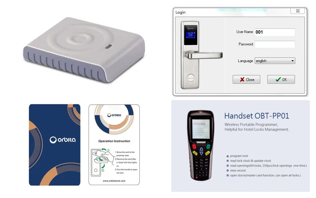 Orbita Hotel Key Mifare Card Encoder - Buy Hotel Key Card Encoder ...