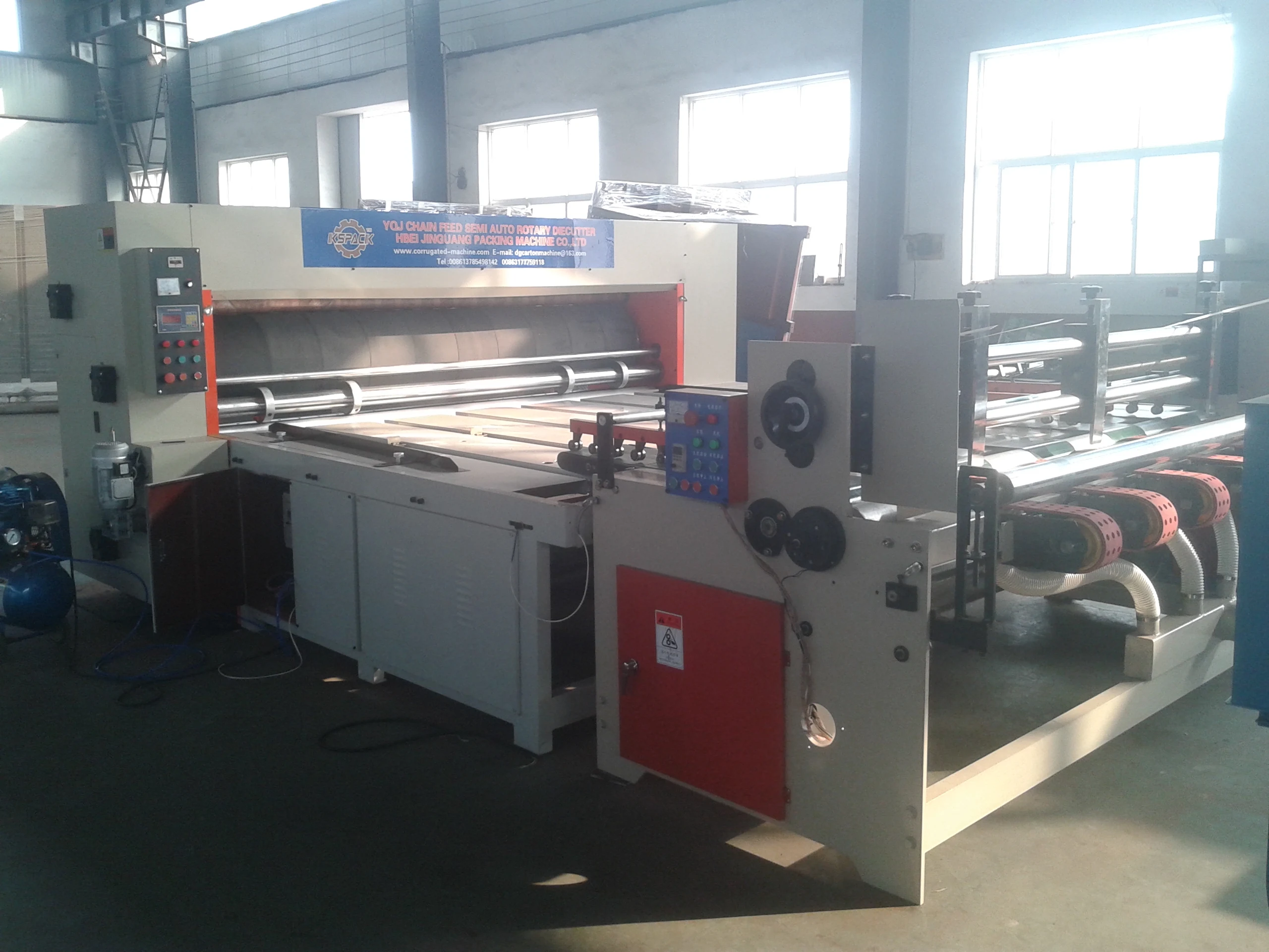 Chain Feeder Rotary Die Cutter,Rotary Die Cutting Machine For Carton ...
