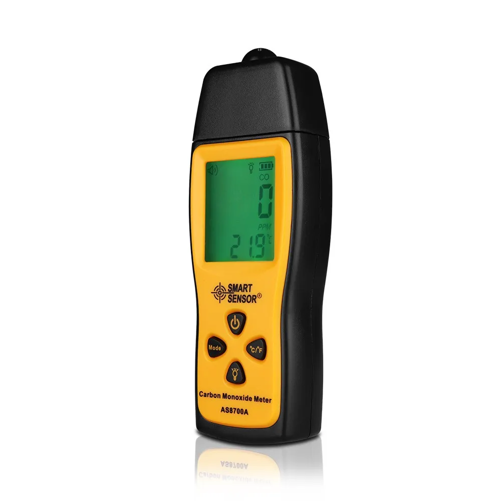 Portable CO Gas Detector - Measure 1-1000PPM Accurately
