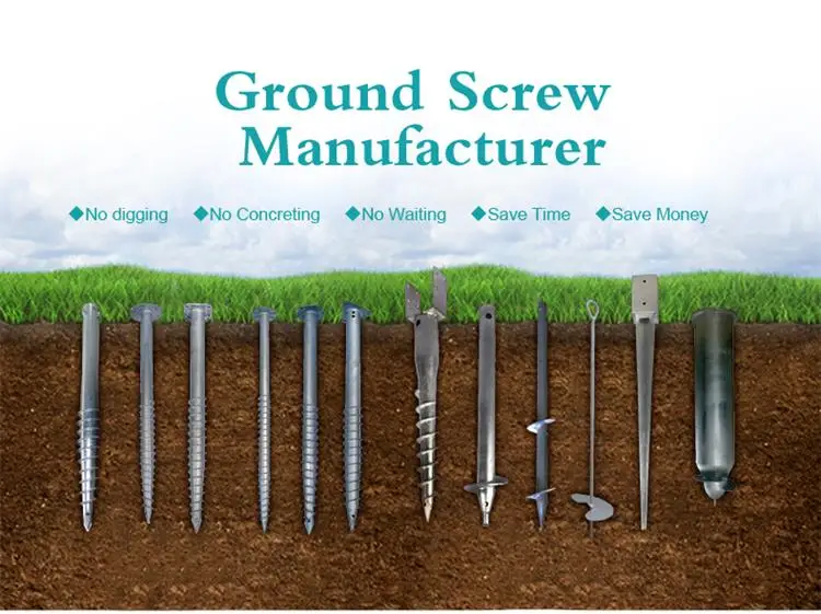 New Product Professional Supplier Ground Screw Foundation Screw - Buy ...
