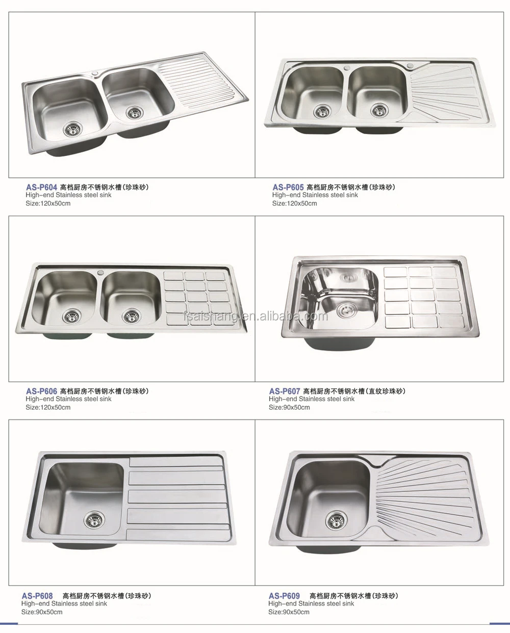 Modern Design Stainless Steel Kitchen Basin - Buy Basin,Brushed Sink ...