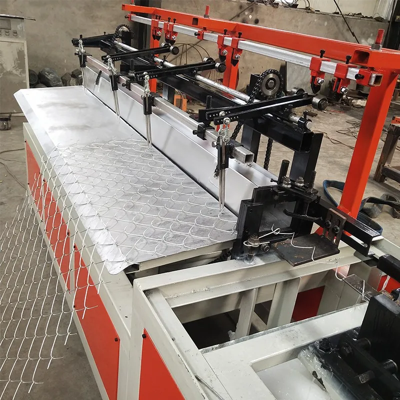 Fast And Easy Operating Single Wire Automatic Chain Link Fence Making ...