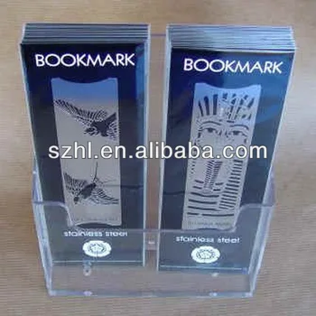 Two Parts Acrylic Bookmark Stand Display - Buy Acrylic Bookmark Stand ...