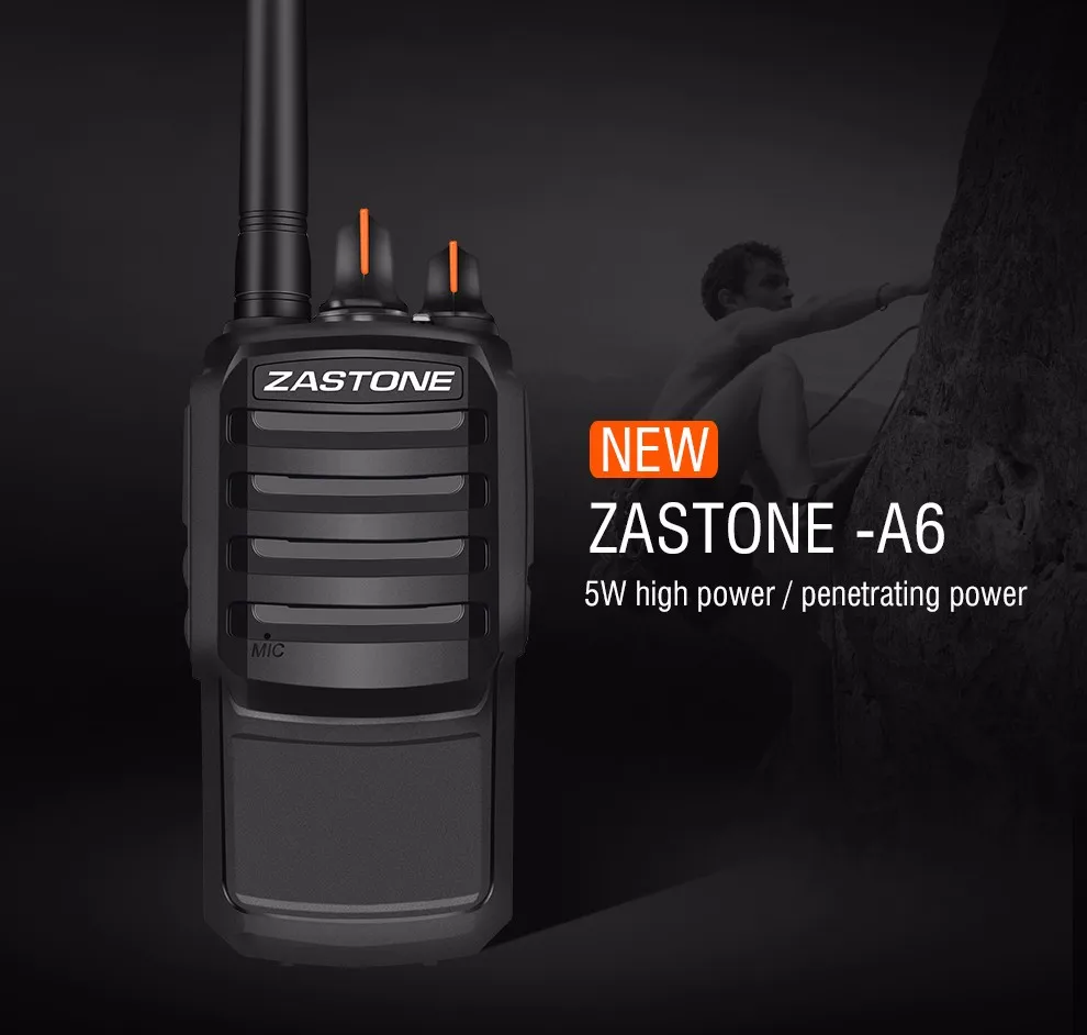 Zastone A6 Walkie-talkie Uhf 400-520mhz Walkie Talkie Walki Talki Woki ...