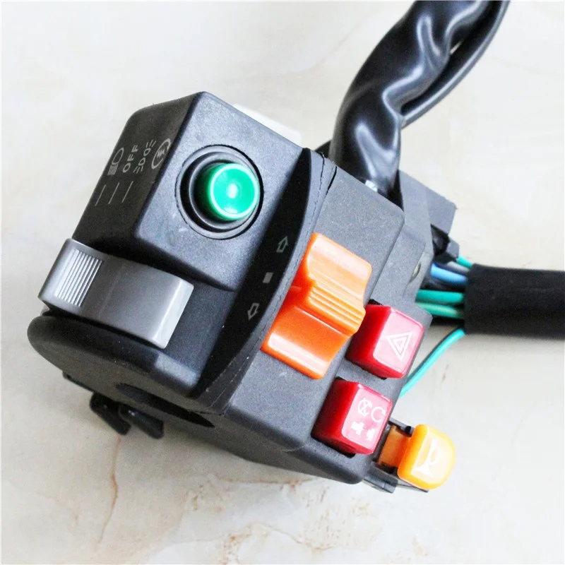 Oem Atv Handlebar Left Hand Control Switch 3 Plug - Buy 3 Plug ...