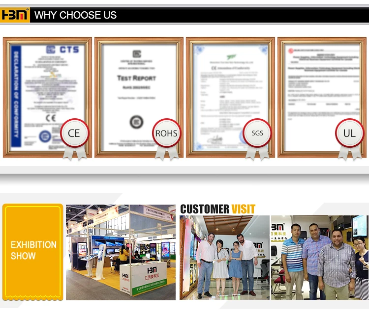 HBM Aluminium Display Poster Sign Wall Mounted Panel with Led Frameless ...