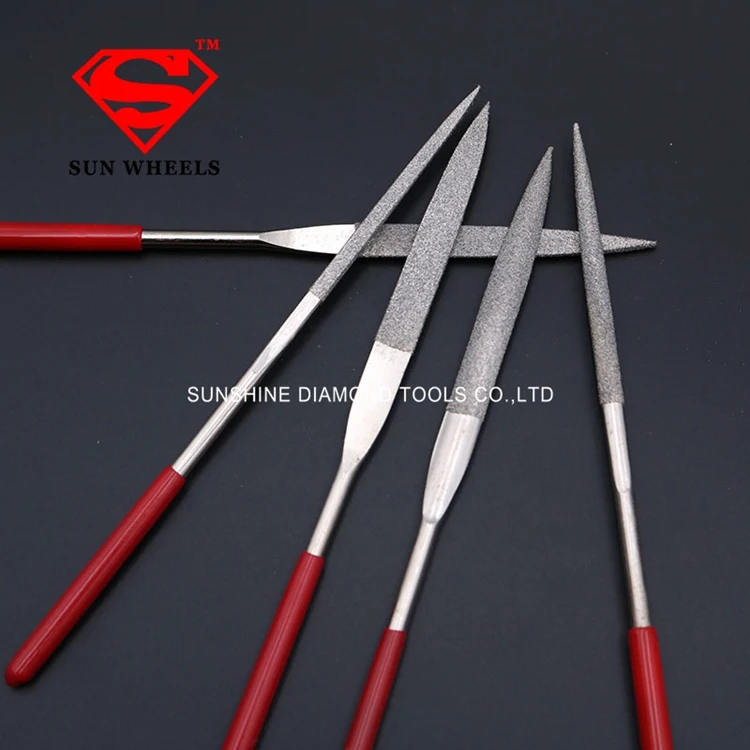 Electroplated Diamond Circular Flat Semicircle Square Triangle Steel ...