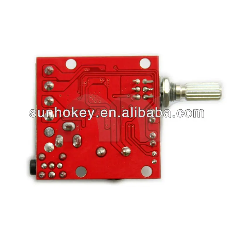 Mini Modul Amplifier Digital 10 W + 10 W Kelas D 2 Channel Audio Amp ...