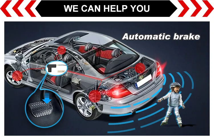 Factory Private Model Reverse Automatic Brake System Compatible With ...