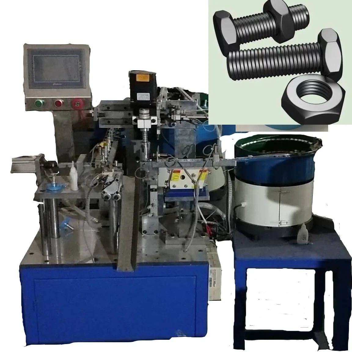 Screw Nut To Bolt Assembly Collecting Making Machine - Buy Screw And ...