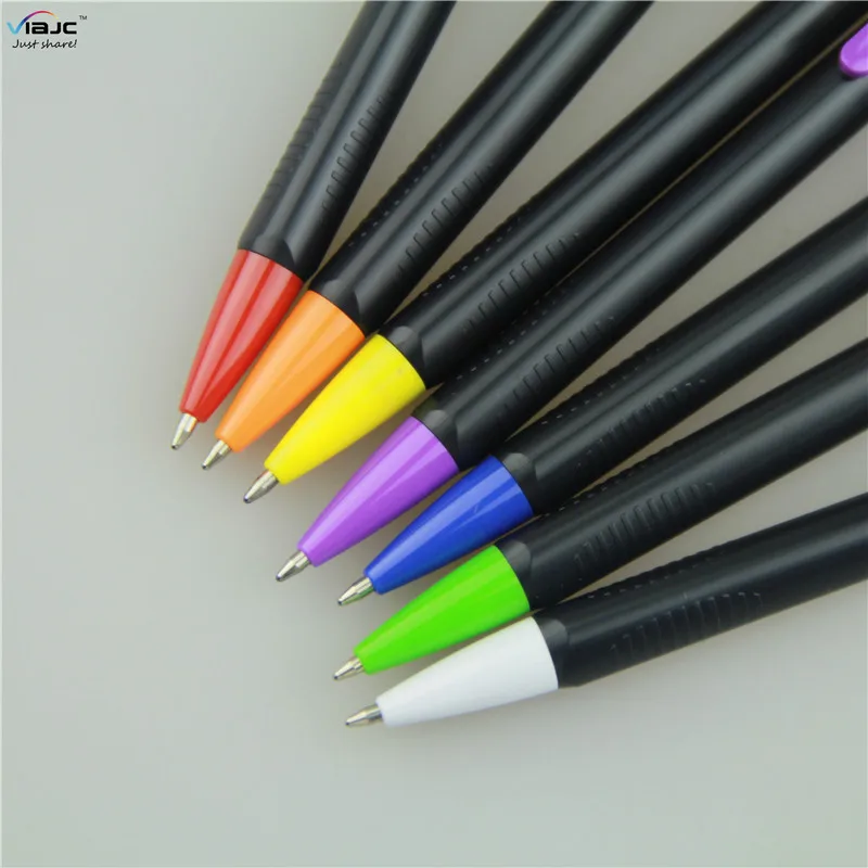 Premium Gift Black Barrel Triangular Plastic Ballpoint Pen As Office ...