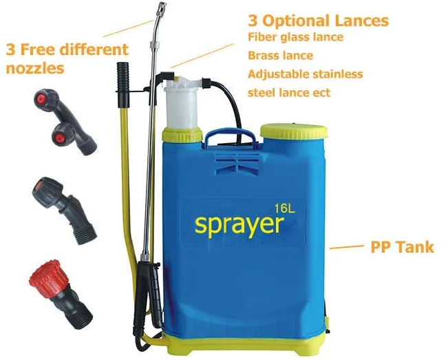16 Liters Agriculture Knapsack Sprayer - High Efficiency