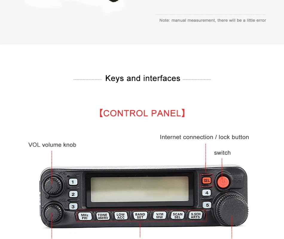 Yaesu FT-7900R - Versatile Car Mobile Radio with Encoder/decoder
