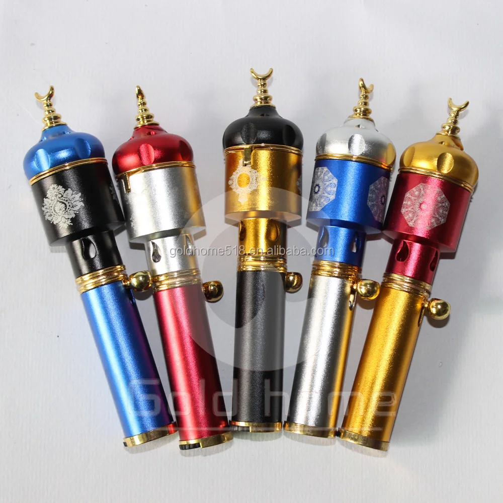 Portable Middle East Aromatherapy Wooden Lighter Censer Incense Burner ...