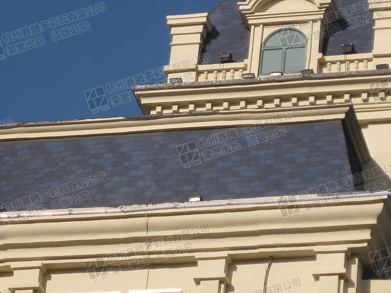 Gray Fish Scale Asphalt Roof Shingles For Roofing - Buy Decorative ...