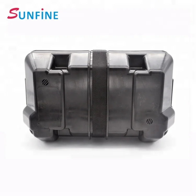 Plastic Portable Battery Box Waterproof 12v Auto Car Outdoor Marine ...