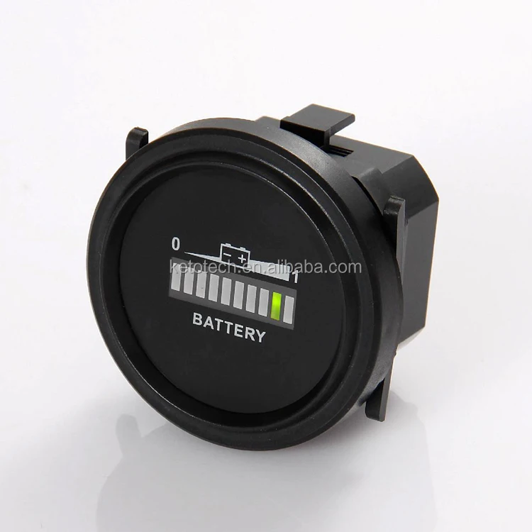 10 Led Lead-acid Battery Indicator For Electric Vehicle And Forklift ...