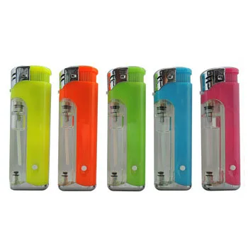 Children Resistance Europe Cr Lighter Led Flashlight Fire Cigarette ...