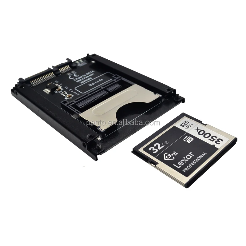 Sata 22pin To Cfast Card Adapter 2.5 Inch Hard Disk Case Ssd Hdd Cfast ...