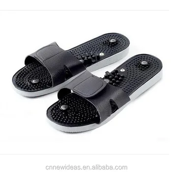 Foot Massage Slipper Acupuncture Shoes - Buy Electronic Massage Shoes ...