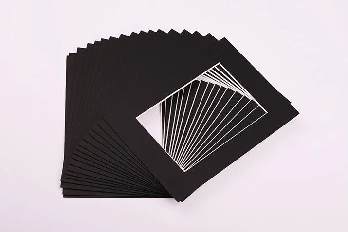 Wholesale Uncut Matboard Acid White Velvet Matboard For Photo Picture ...