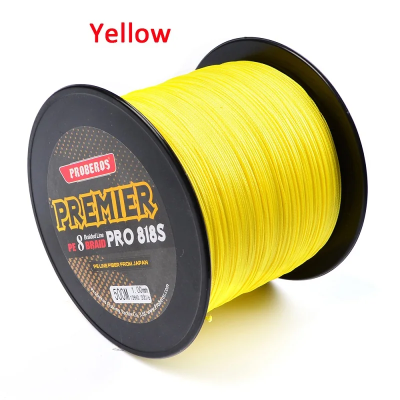 8-weaves Fishing Thread 500m Fishing Line Green/gray/blue/red/yellow ...