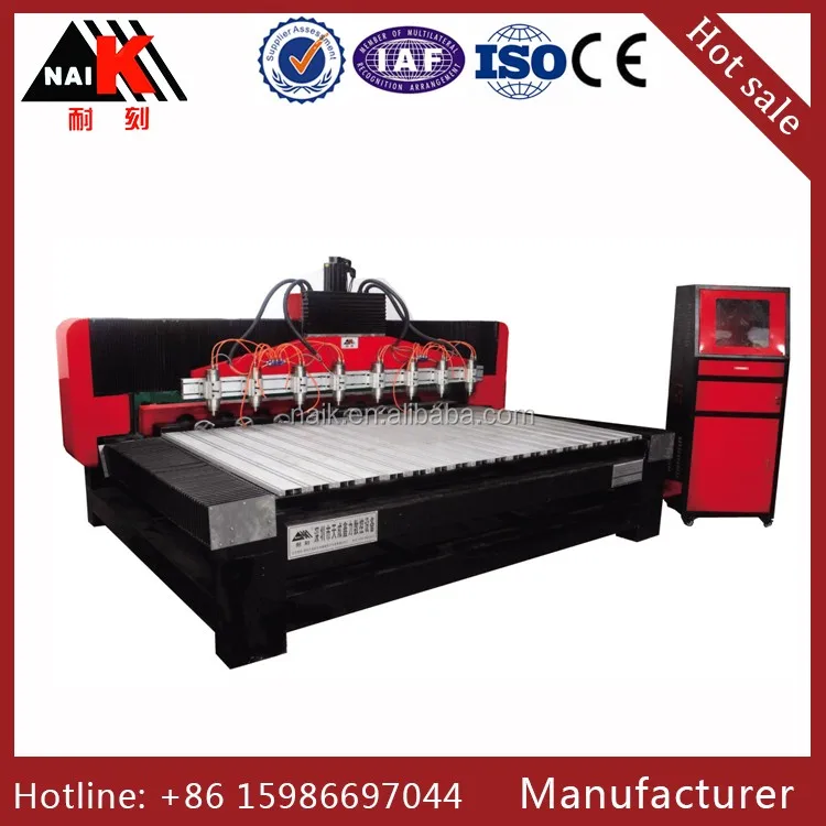 8 spindles 3d statue engraver multihead 5 axis turning cnc router ...