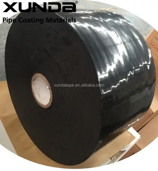 Underground Pipe Wrap Tape Coating Wrapping 25 Mils Thickness 6inch ...