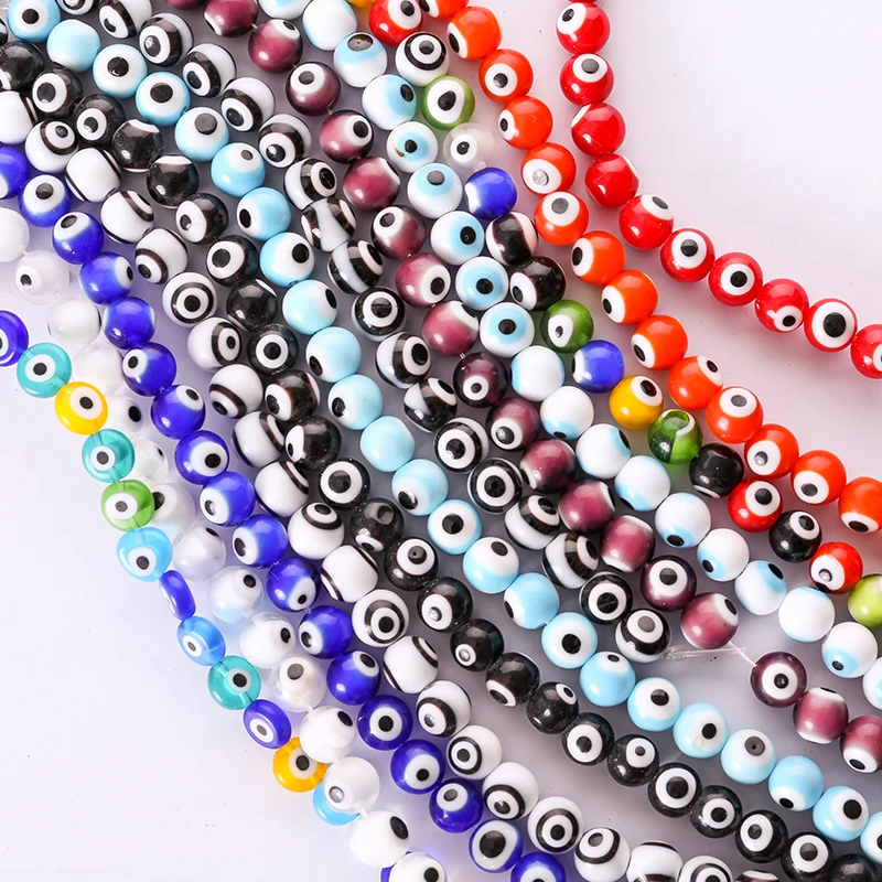 Wholesale Mixed Glass Evil Eye Beads - Buy Evil Eye Beads,Glass Eye ...
