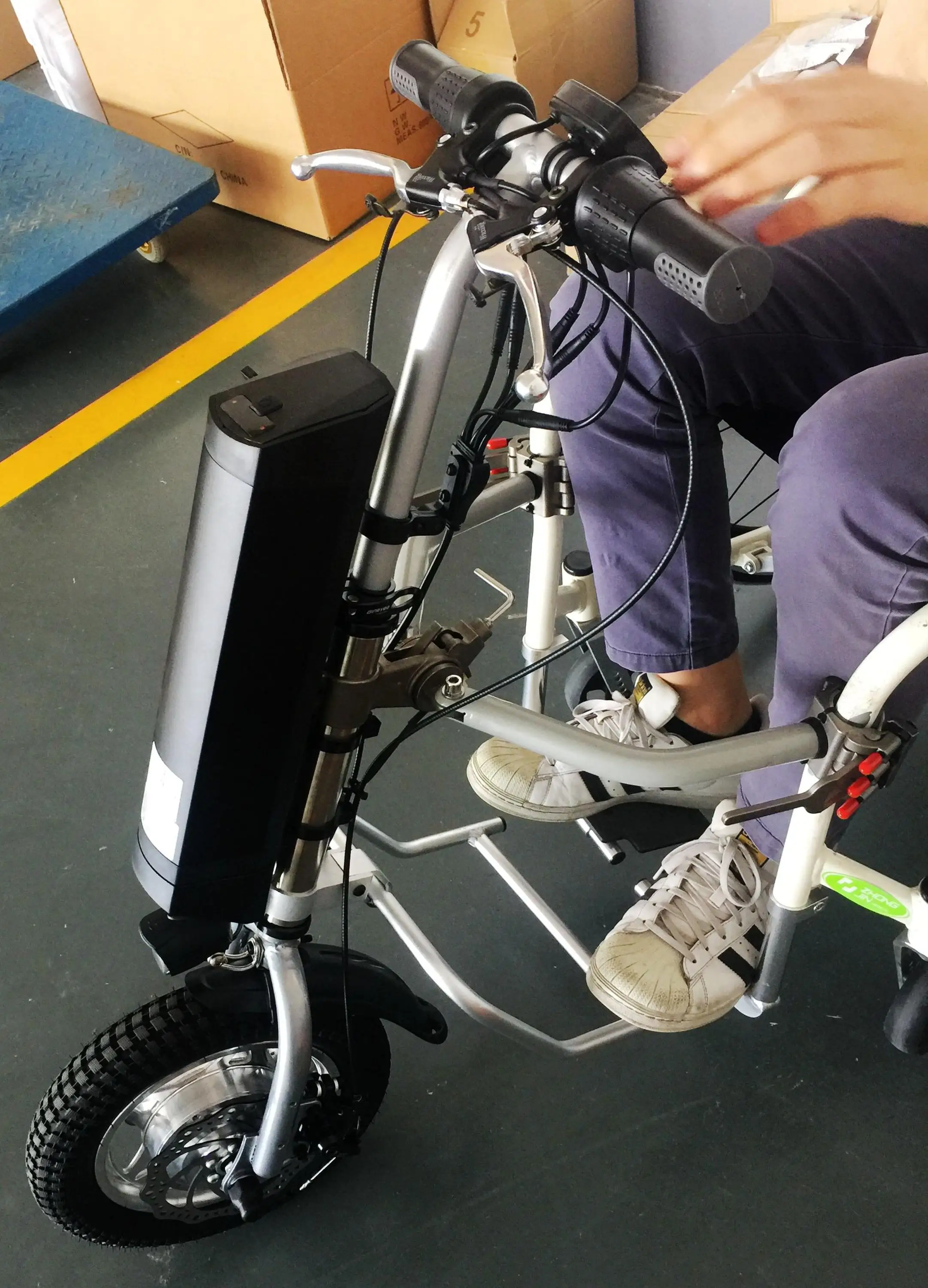 Alibaba Top Manufacturer Electric Handcycle Handbike 12inch 36v 350w ...