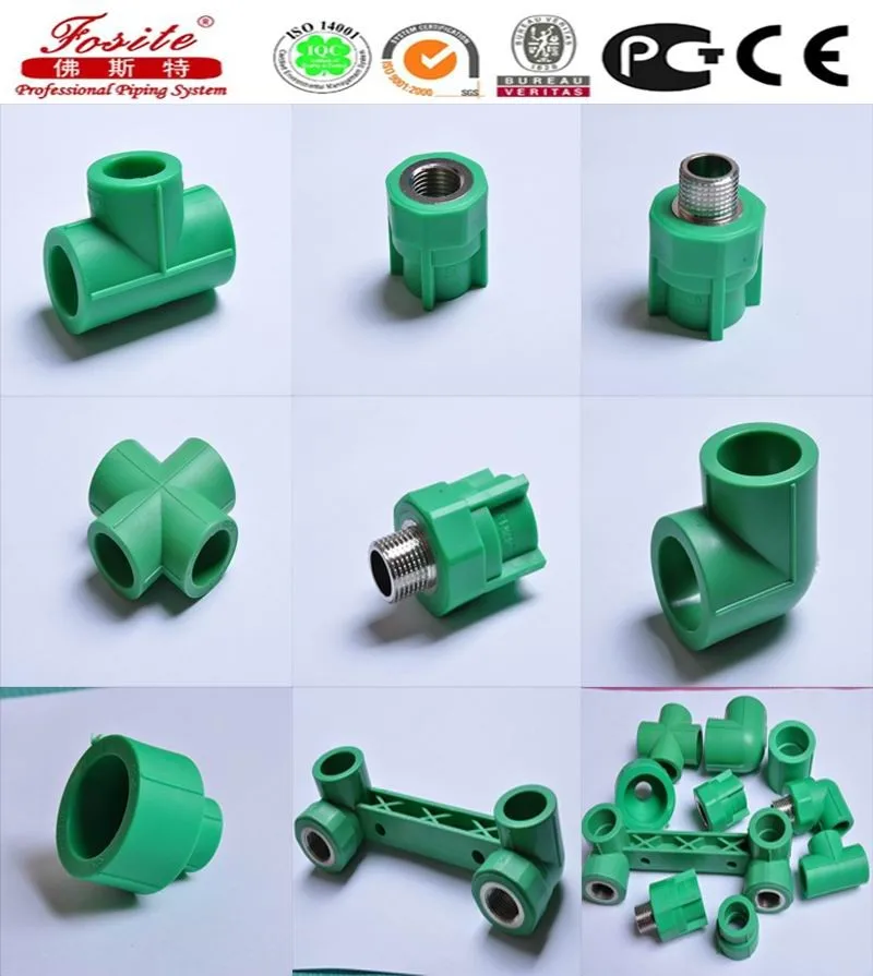Ppr Pipe Fitting Male And Female Thread Tee Pipe Branch Tee Fitting - Buy Ppr Tee ppr Fitting ...