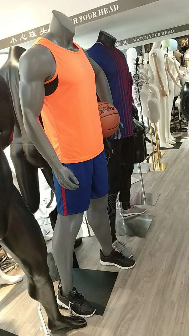 Realistic Male Mannequin - Sports Headless Fitness Model