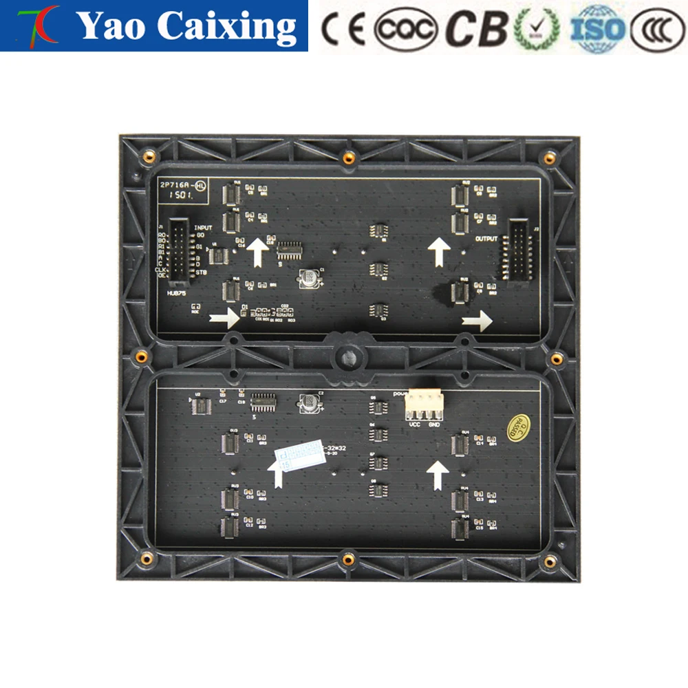 P6 SMD3528 Indoor RGB LED Panel Matrix for Signage Display ODM