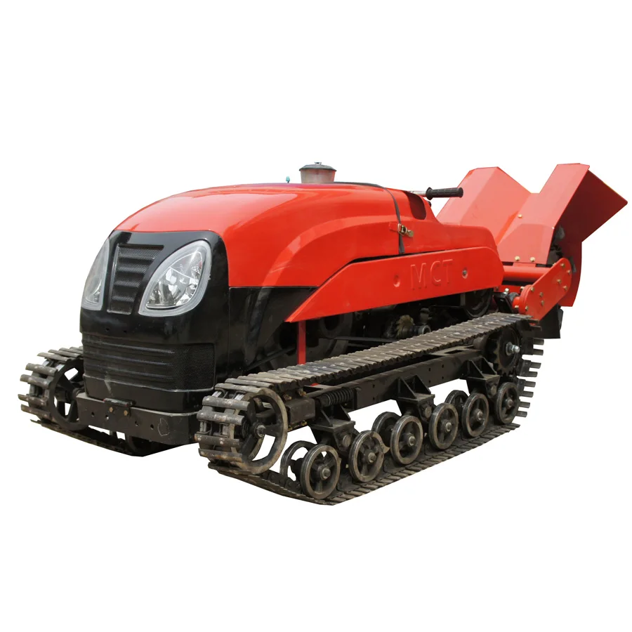 Mini Tractor De Granja Con Chasis De Oruga - Buy Tractor Sobre Orugas ...