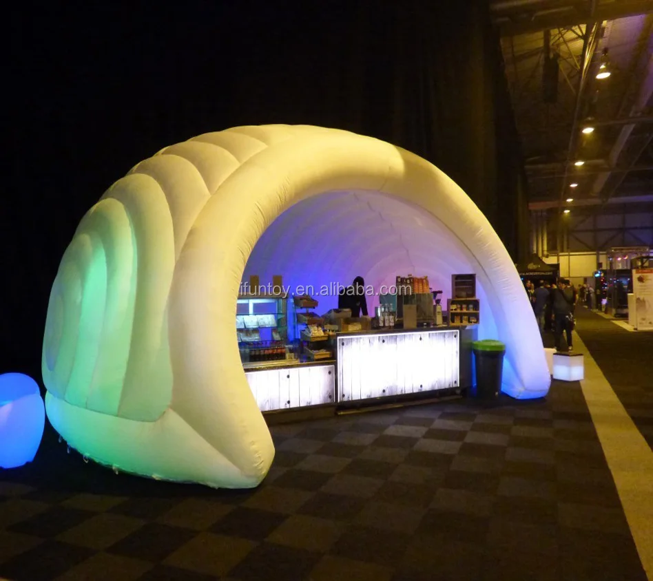 Large Attractive Inflatable Igloo Dome Tent Inflatable Iglu Party Tent ...