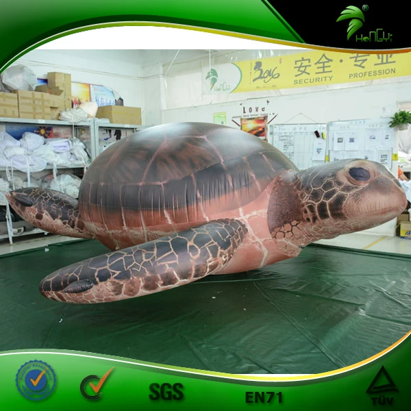 Realistic Inflatable Turtle Amusement Park Inflatable Cartoon Animal ...
