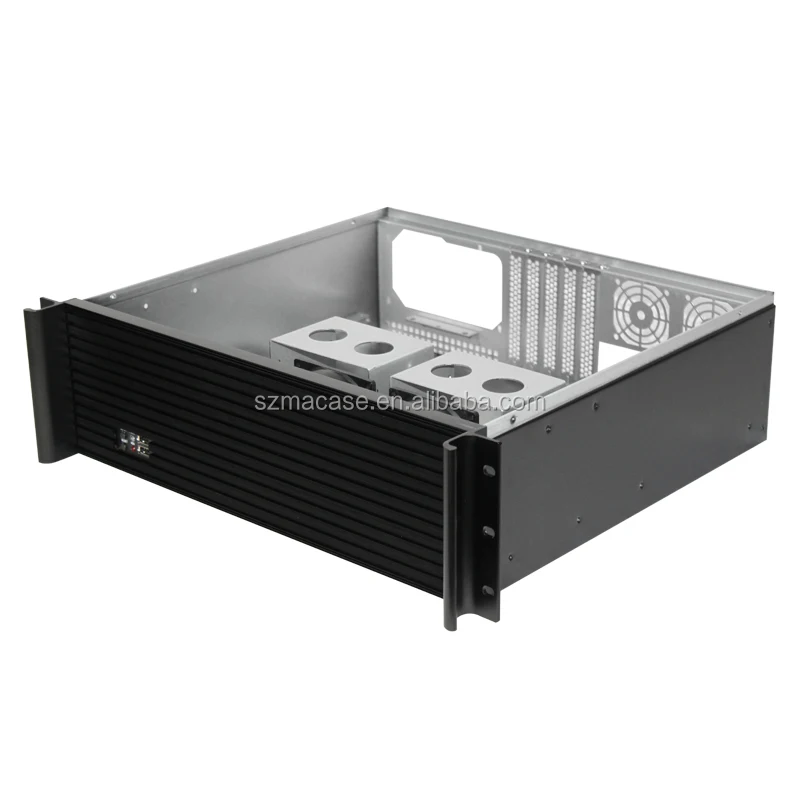 K339l Atx Rackmount Aluminum Server Case With Fan & Window