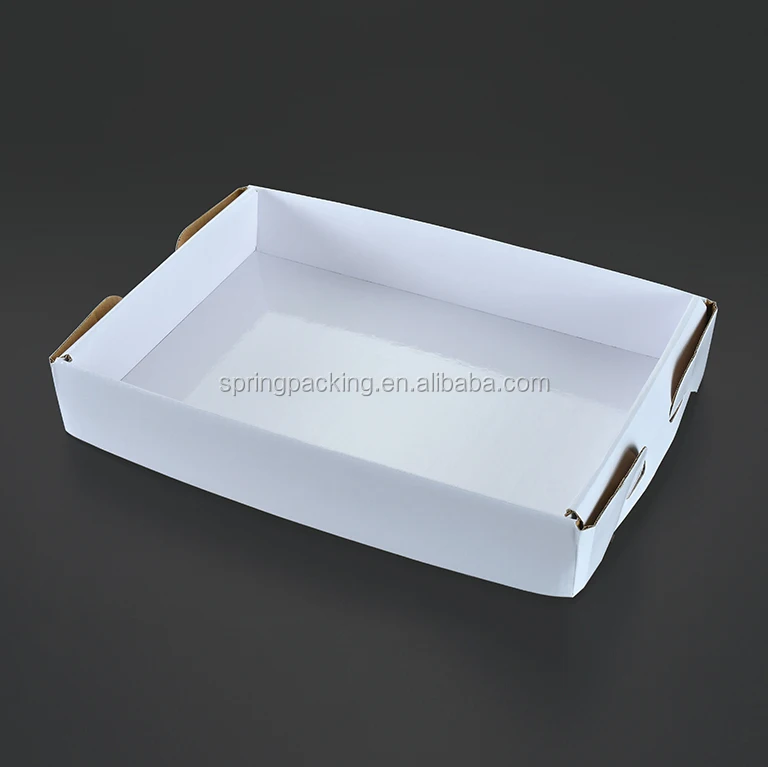 Rectangular 400*300*50mm Paper Board Cake Biscuit Baking Tray For Cake ...