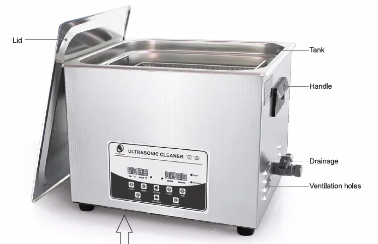 600w Heater Immersion Cleaning Machine Ultrasonic Dish Cleaner 30l ...