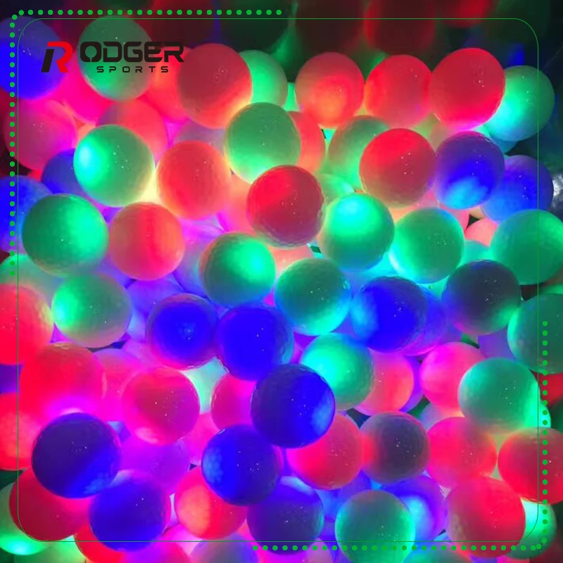 Luminous Led Luminous Ball Christmas Golf Balls Glowing In The Night ...