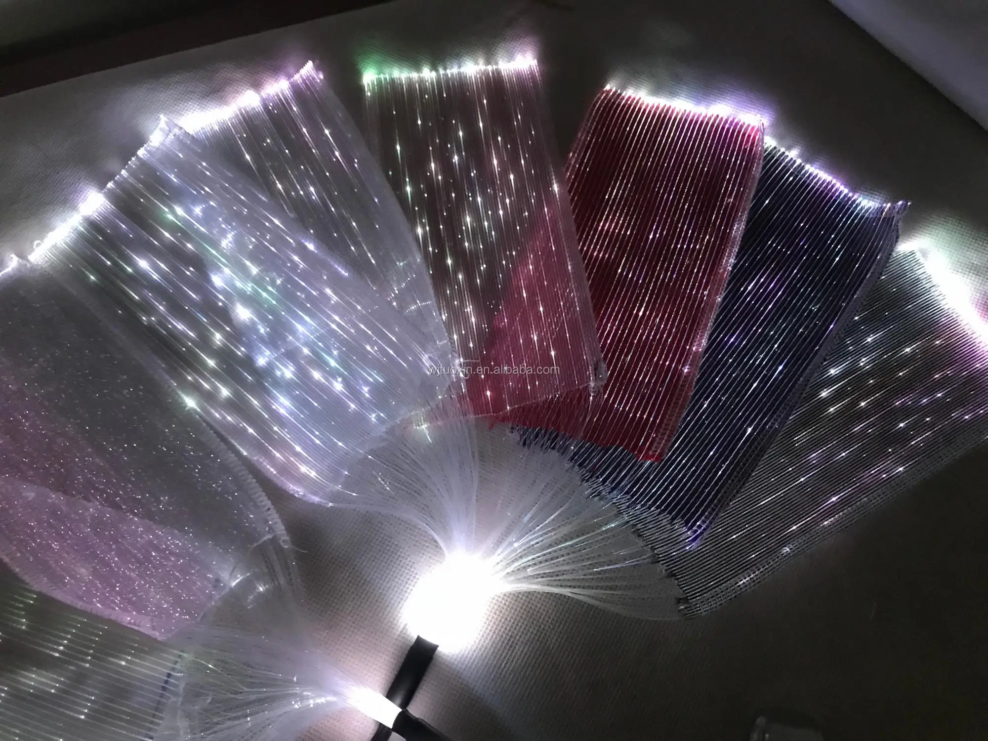 Fiber Optic Fabric - High End Luminous Material for Garments