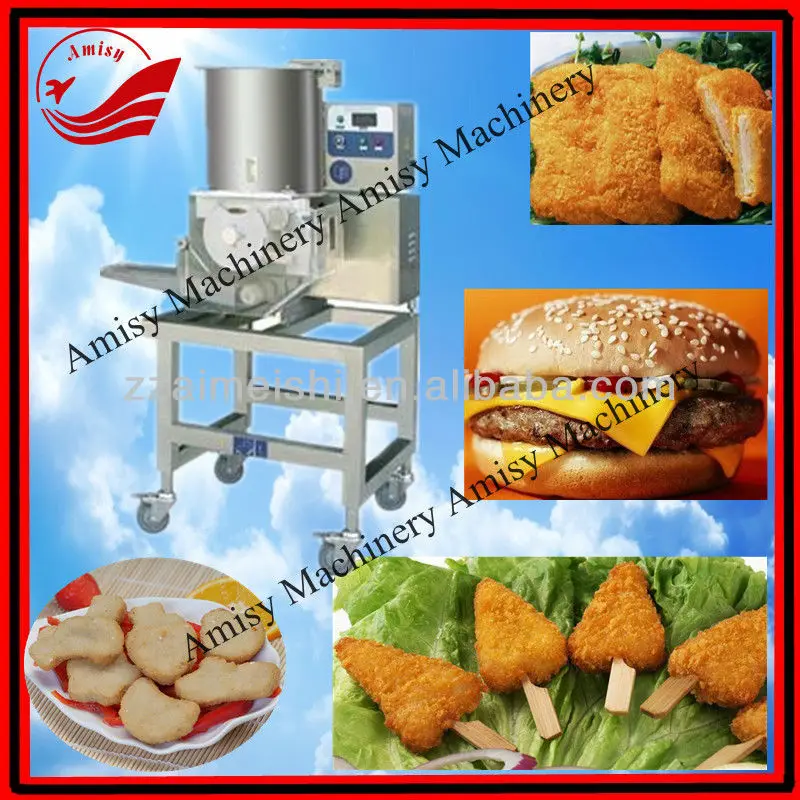 Autoamtic Chicken Nugget Production Line/chicken Nuggets Making Plant ...