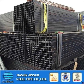 40x40 Iron Fence Rectangular Carbon Mild Steel Tube Sizes / Weight Ms ...