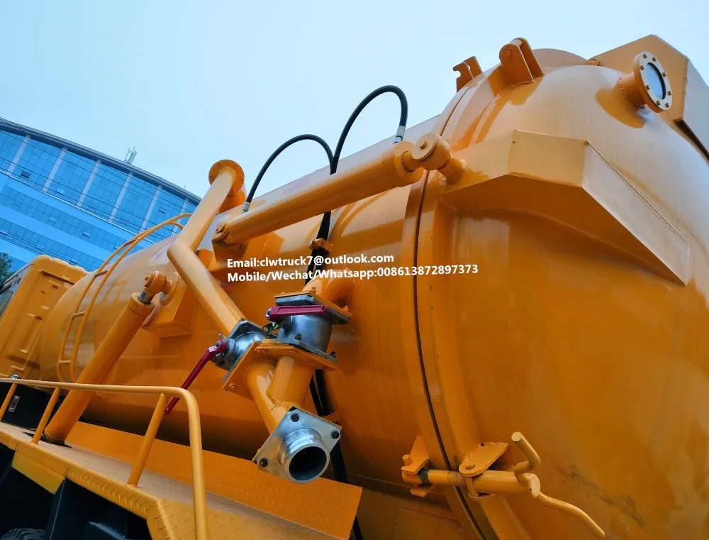 10000liters Vacuum Suction Truck/sludge Suction Truck With Dongfeng ...