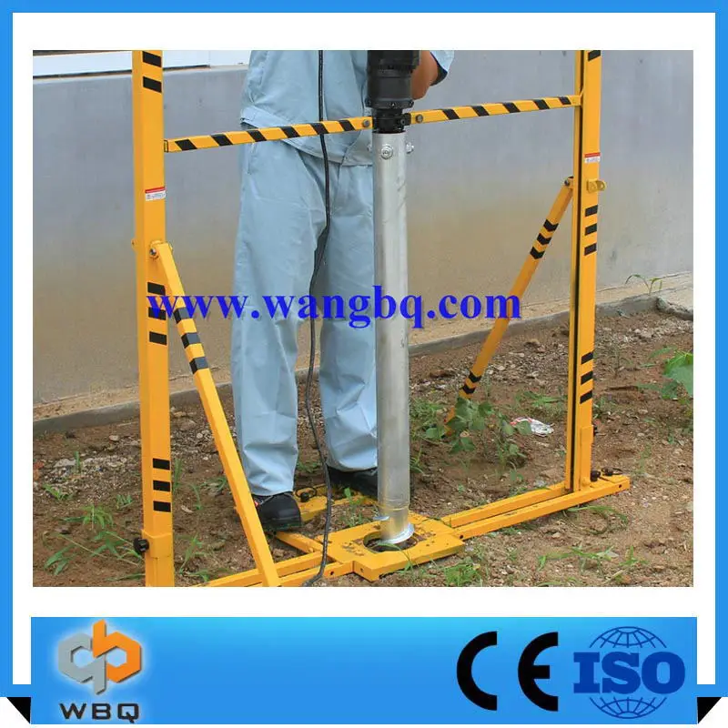 Screw ground machine/pile driver Products from Qingdao Wangbaoqiang ...