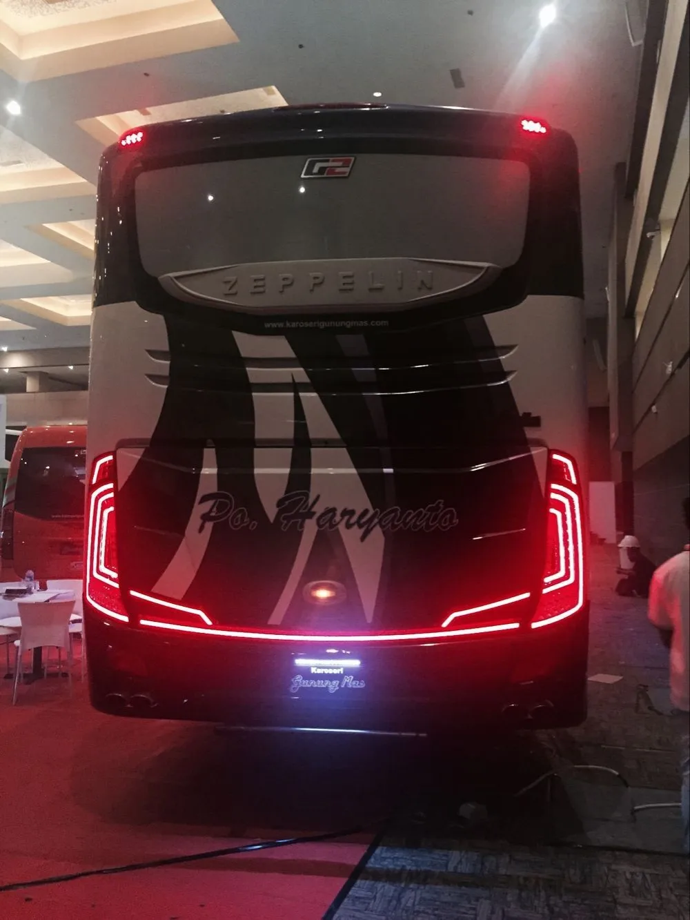 Adiputro Bus Led Tail Light Rear Lamp Fiber Marcopolo G8 Hc-b-2469-5 ...