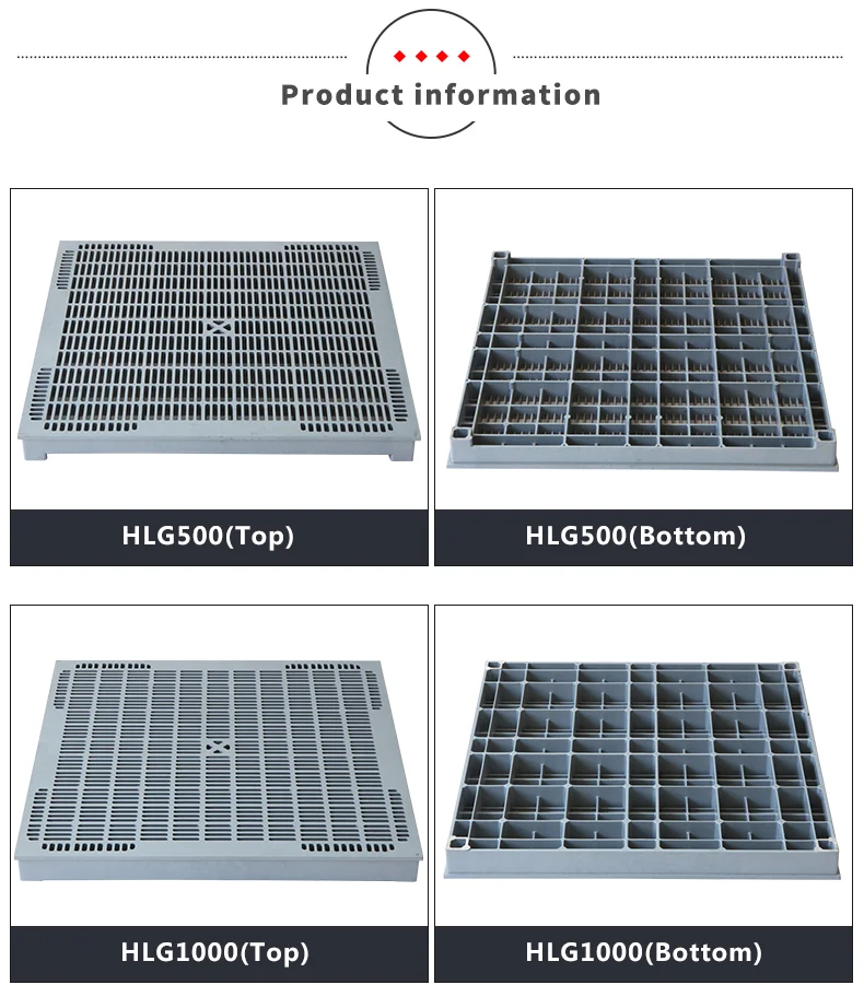 Jiangsu Huilian Aluminum Grating Raised Access Floor For Clean Room ...