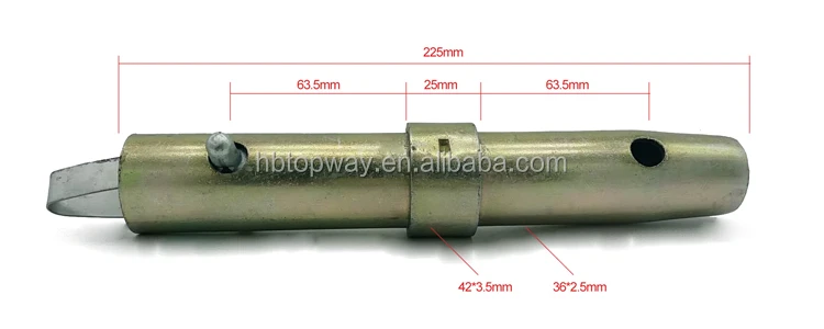 Galvanized Steel Expansion Joint Pin for Scaffolding Frame System ...