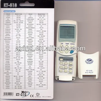 Kt-518 A/c Remote Control Replace - Buy Kt-518 Replace,Kt-lg1,A/c ...