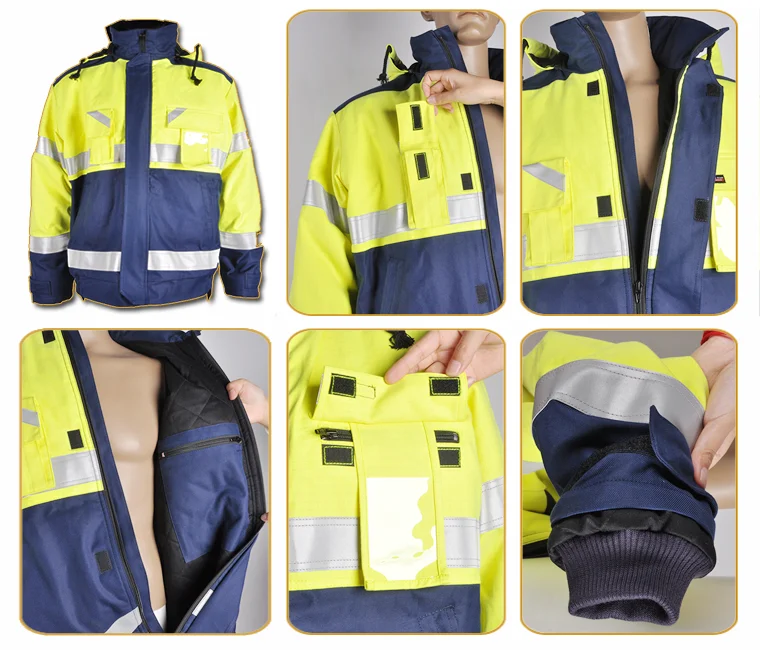 Flame Retardant Cotton Anti-static&waterproof Jackets - Buy Flame ...